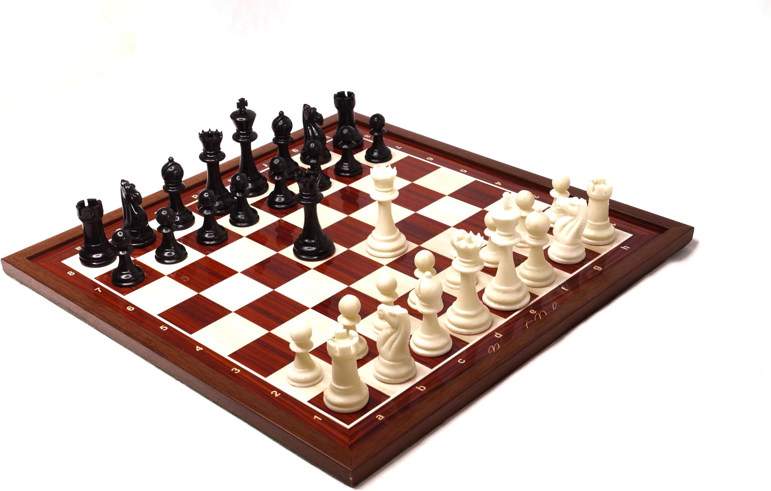 Buy Playminds All 21" X 21" Tournament Size Wooden Laminated Chess ...
