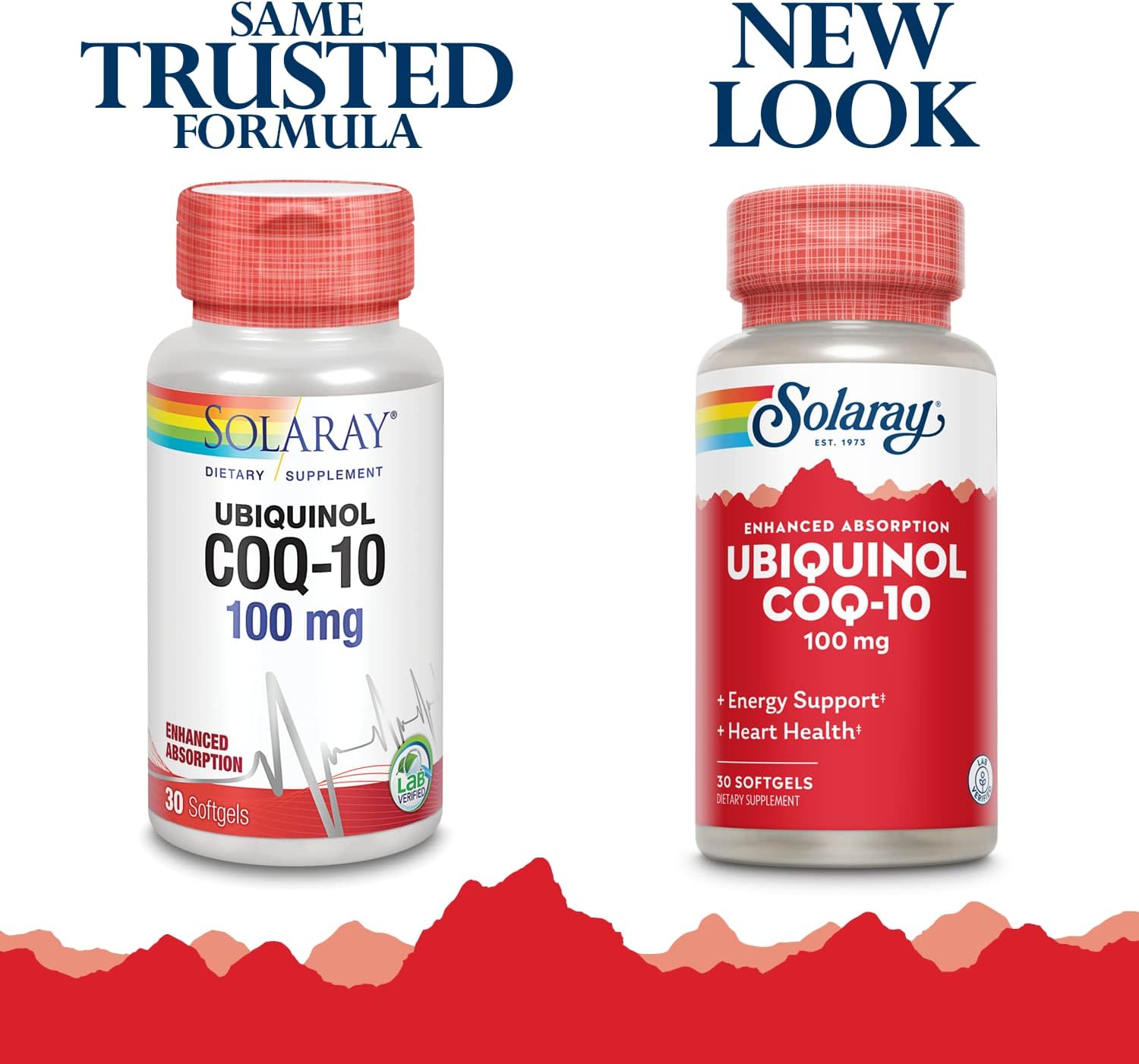 SOLARAY Ubiquinol CoQ-10 100 mg, absorción mejorada, función cardíaca saludable y soporte de ...