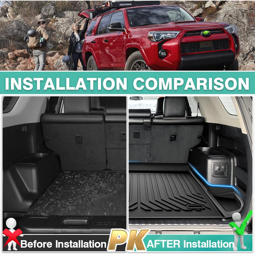 Custom Cargo Liner for 2010-2023 Toyota 4Runner, Only Fits 5 Seater ...