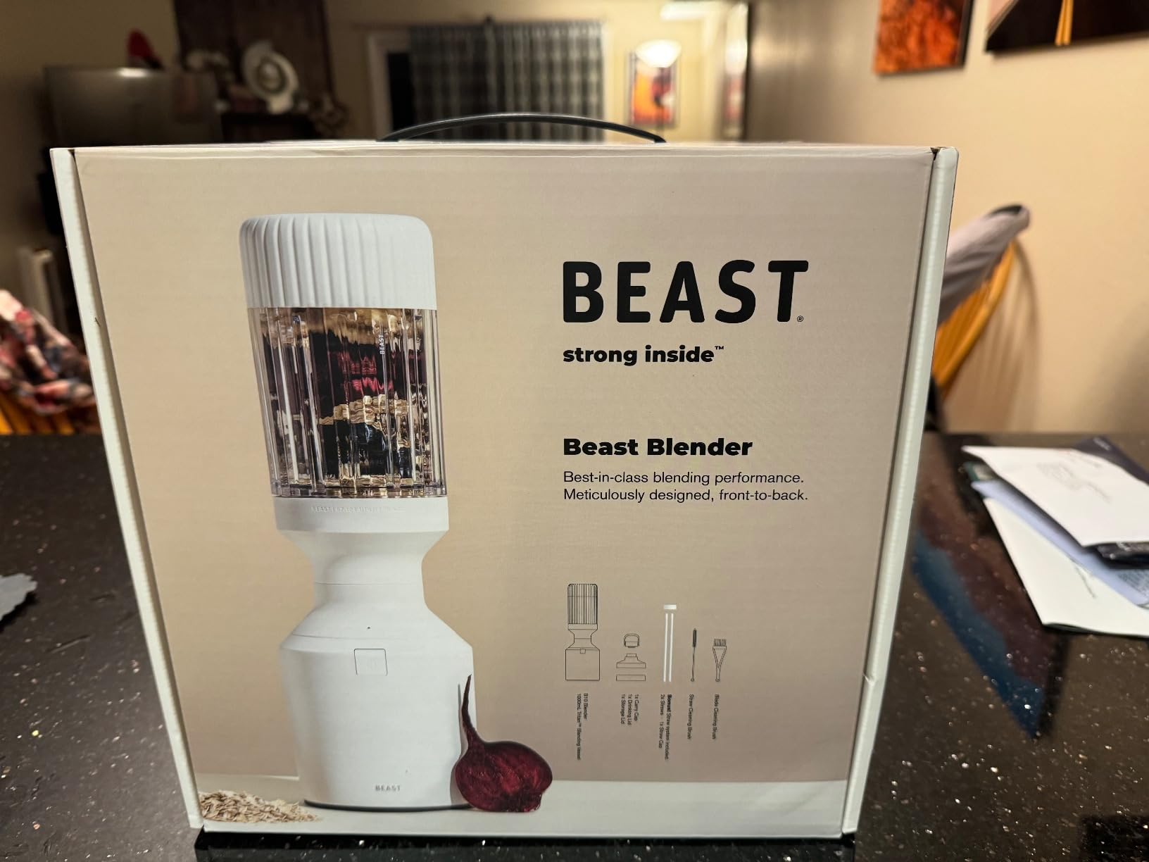 $27/mo - Finance Beast Blender | Sleek Kitchen Countertop Design ...