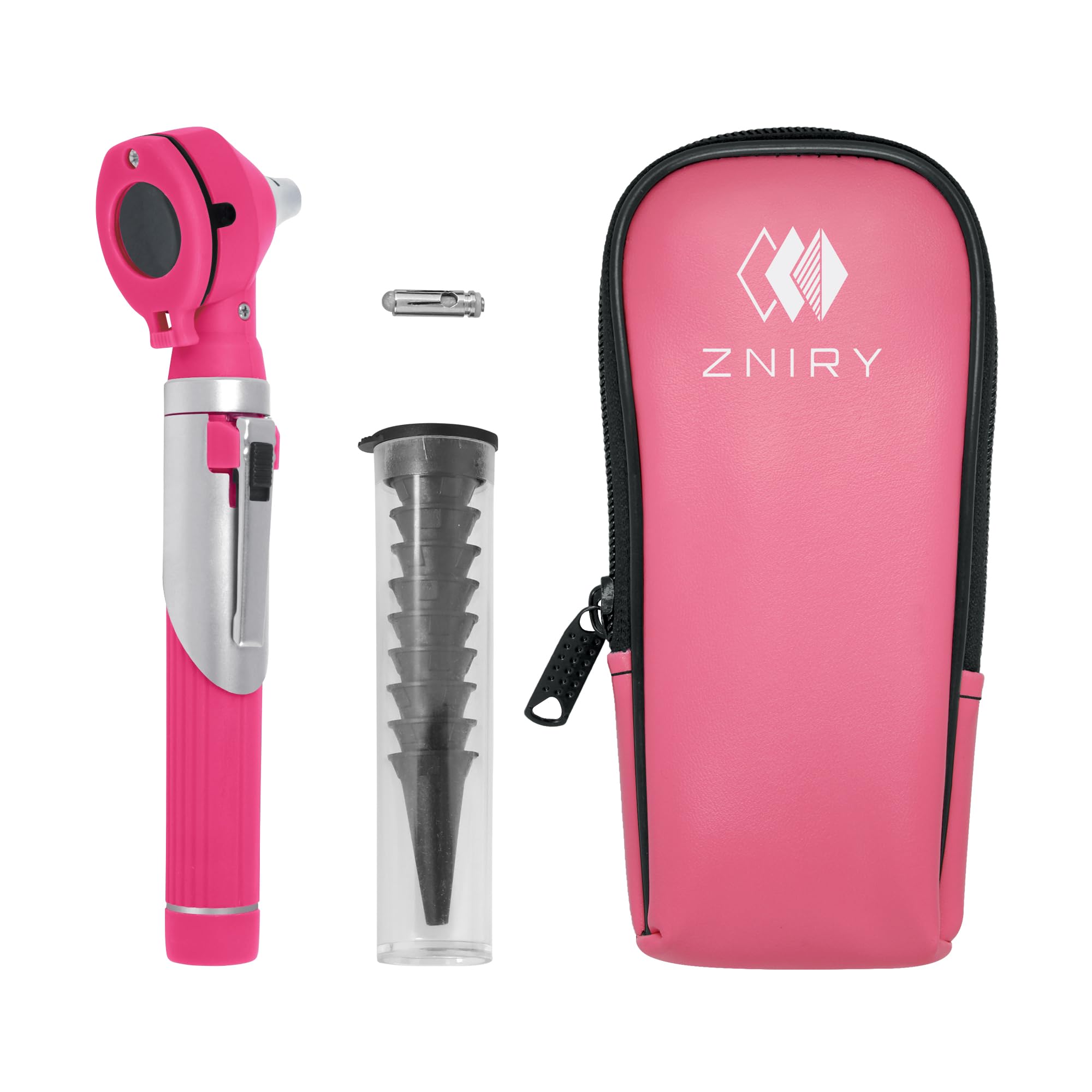 Amazon.com: Zniry Fiber Optic Mini Otoscope - Ear Scope with Light, Ear ...