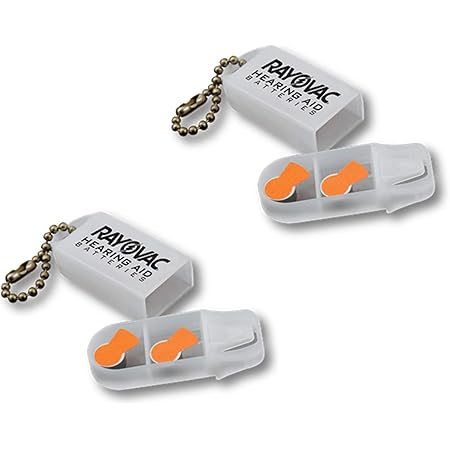 Amazon.com: Starkey Hearing Aid Battery Case Keychain Holder - Plastic ...