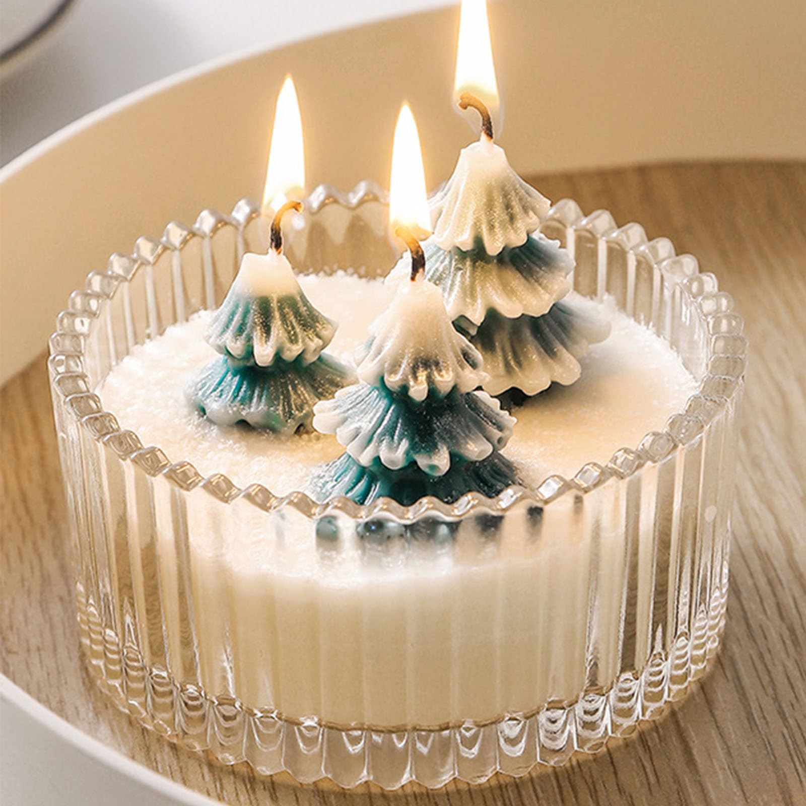 Amazon.com: Viral Christmas Tree Candle, Christmas Tree Candle Winter ...