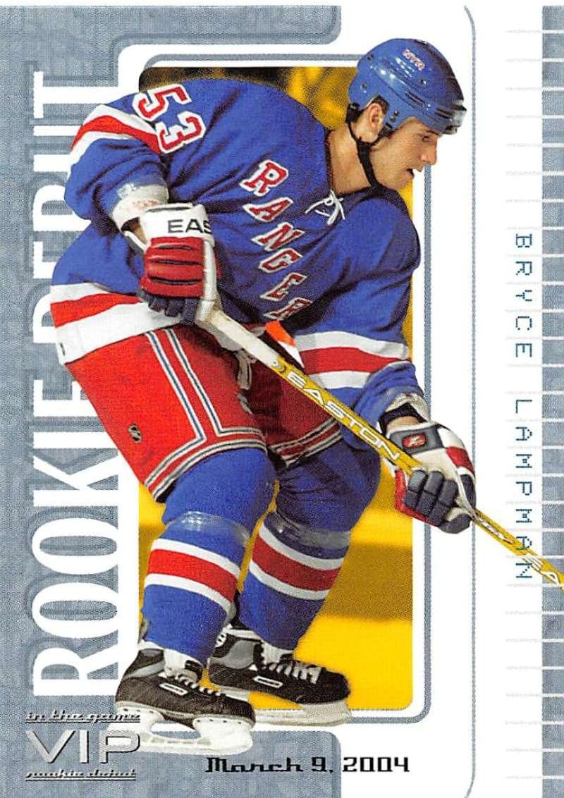 Amazon.com: 2003-04 In The Game VIP Rookie Debut #135 Bryce Lampman NM ...