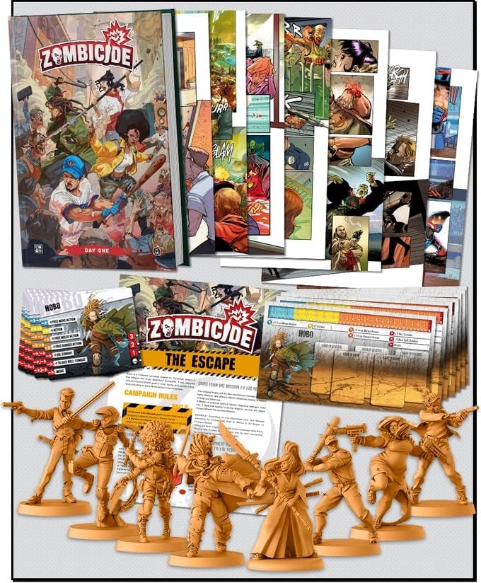 Comics KICKSTARTER Exclusive Zombicide Graphic Novel with kickstarter ...