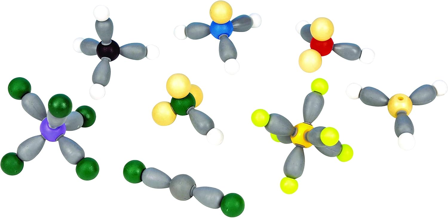 Amazon.com: Molecular Model Kit (74 Pieces) - Demonstration of Bond ...
