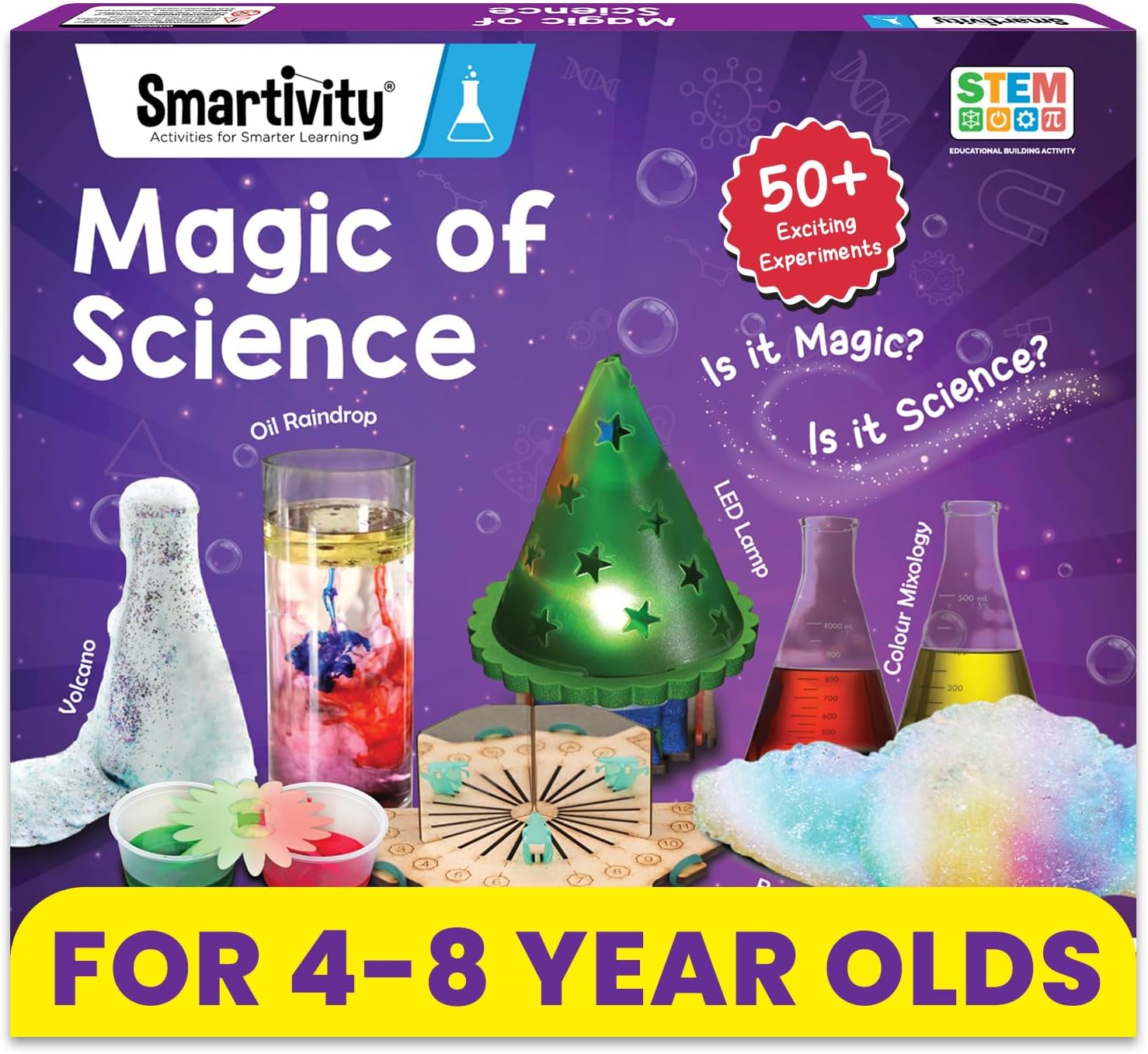 Buy Smartivity Magic Science Kit for Kids Ages 4-6-8 Years | Birthday ...