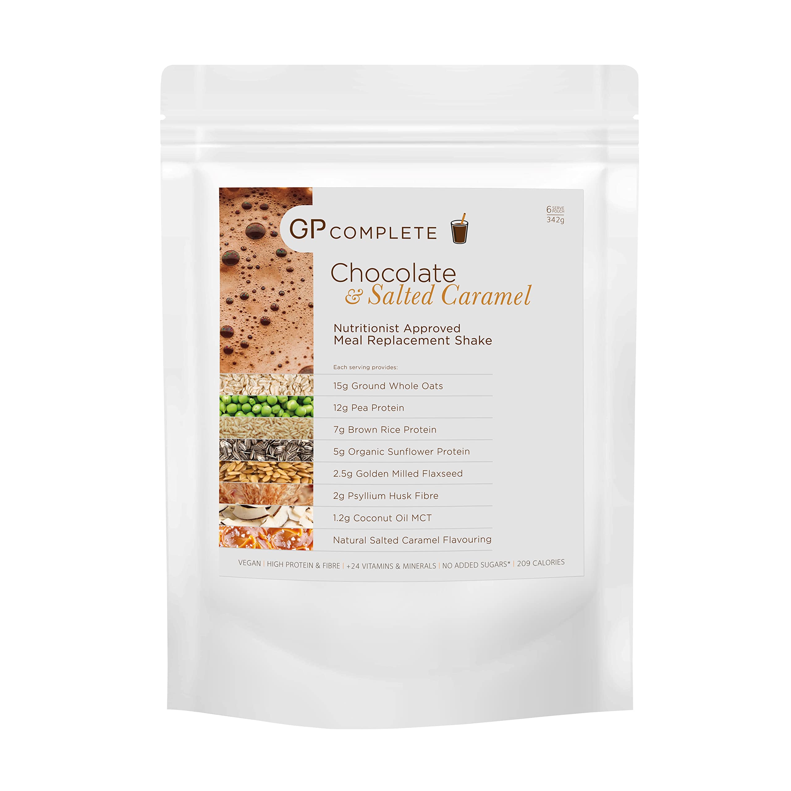 Buy GP Complete Diet Meal Replacement Shake, Chocolate & Salted Caramel ...