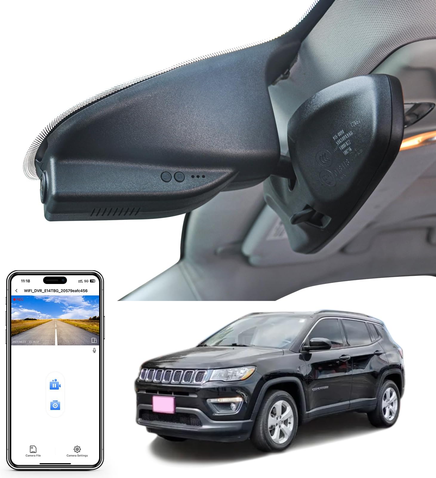 Amazon.com: Mangoal 4K Dash Cam Custom fit for Toyota Sienna Gen4 XL40 ...