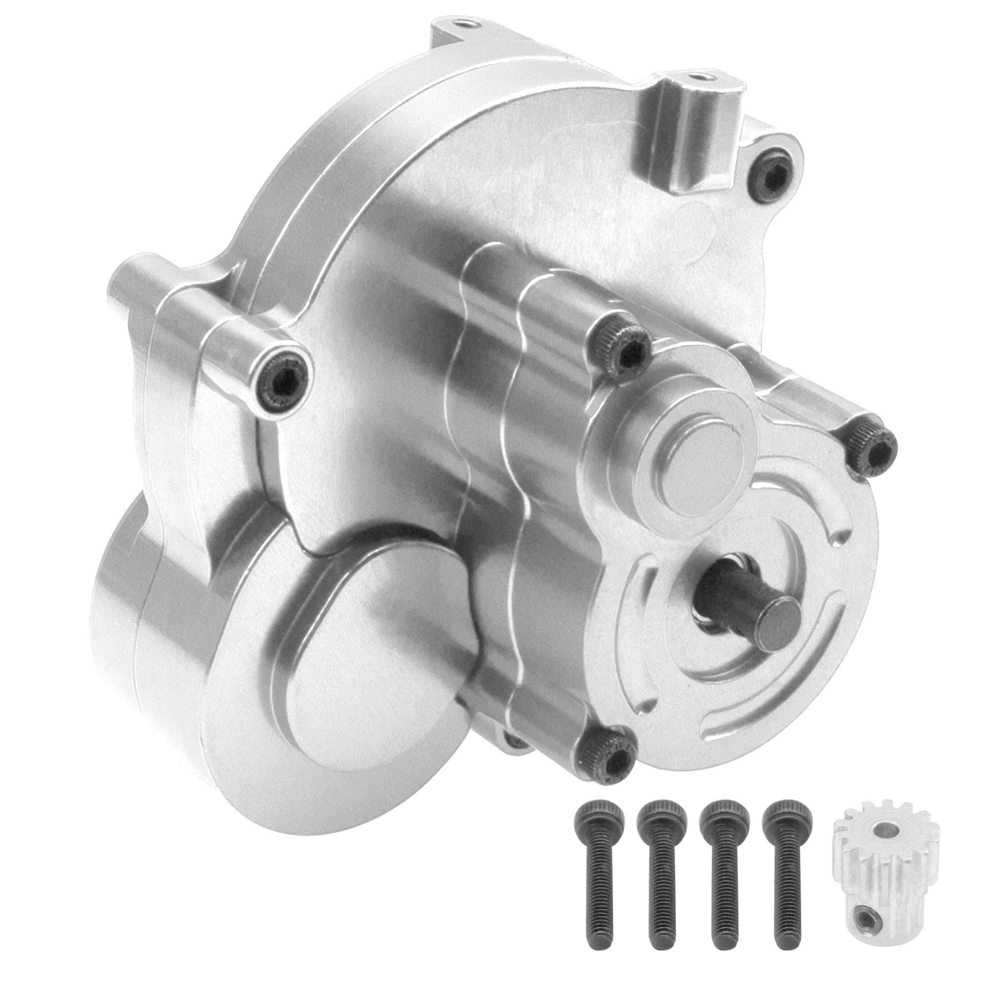 Amazon.com: Vgoohobby Metal Transmission Gearbox w/Motor Gear ...