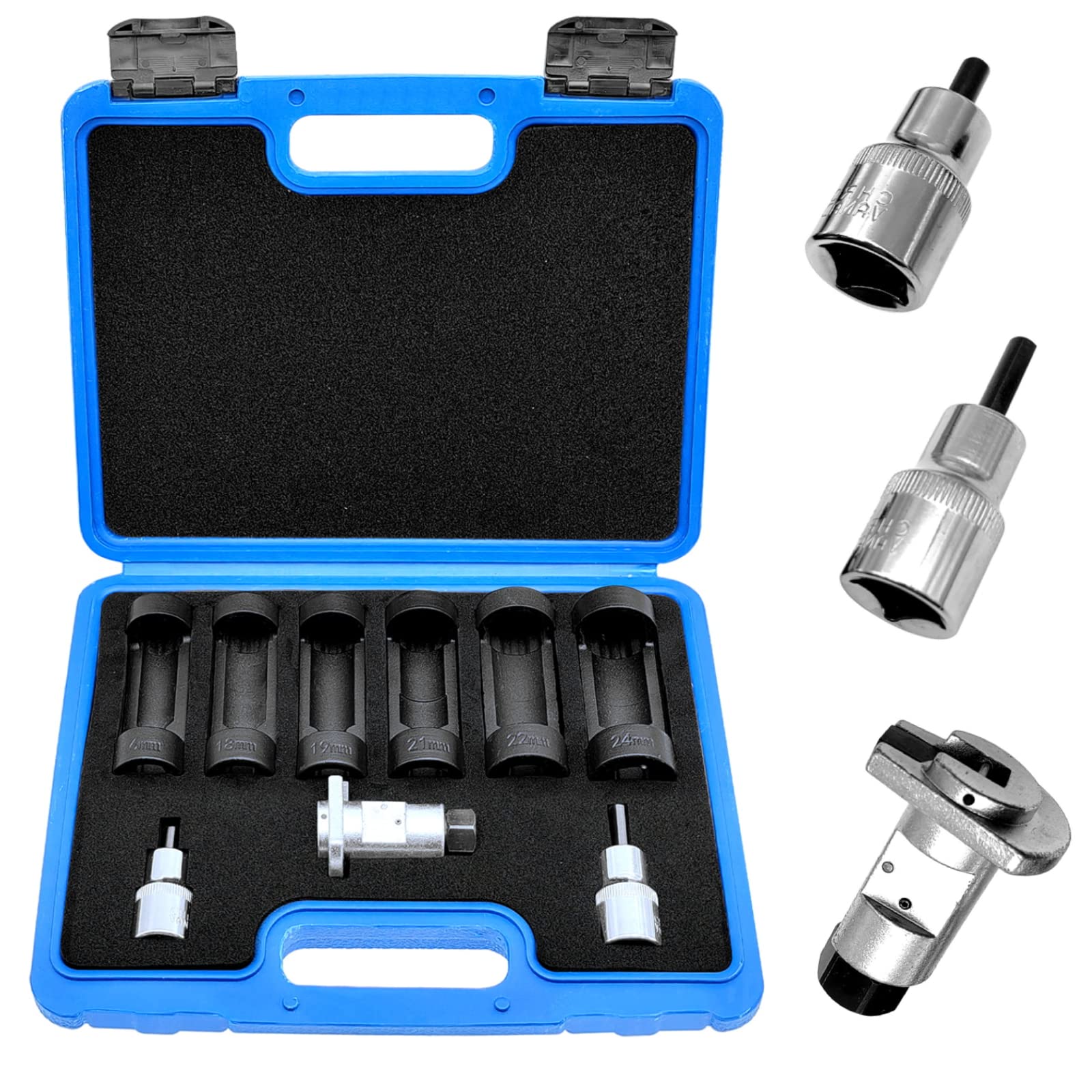 RALBIL 9PCS Strut Nut Socket - Shock Absorber Removel Tool Set 16mm ...