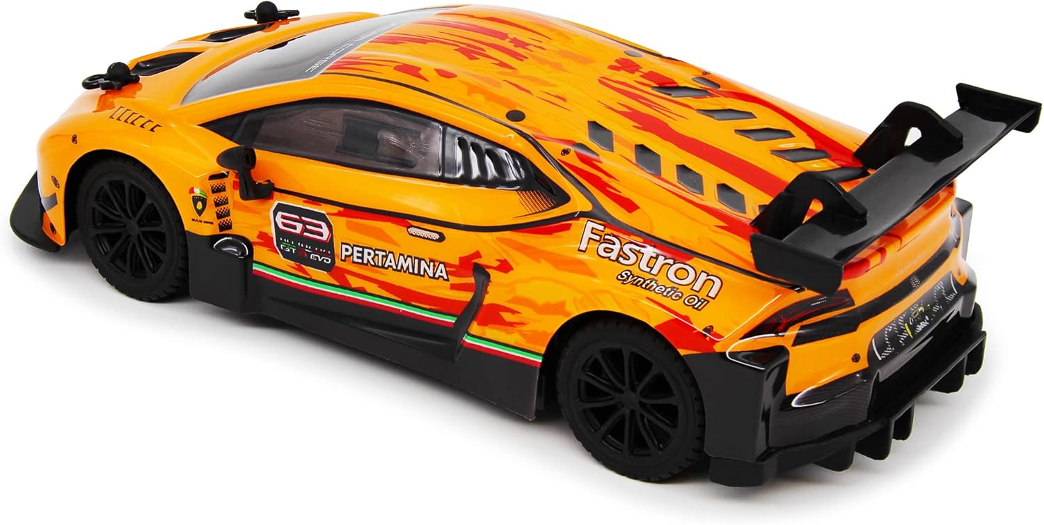 CMJ RC Cars Lamborghini Huracan GT3 Orange Officially Licensed Remote ...