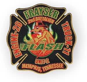 Amazon.com: Memphis Tennessee Fire Department Patch 2Nd Batt. Unit 2 ...
