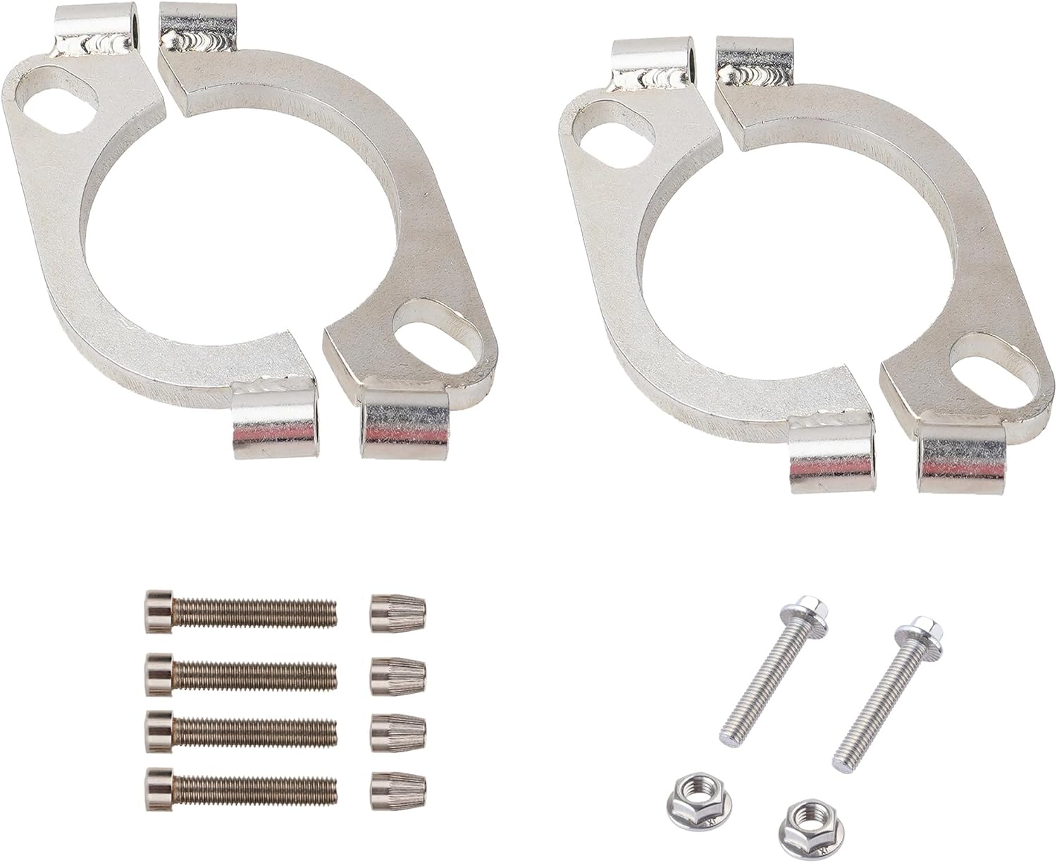 Amazon.com: 3.0 inch Split Repair Flange Kit,2 Pack Flange Oval Split ...