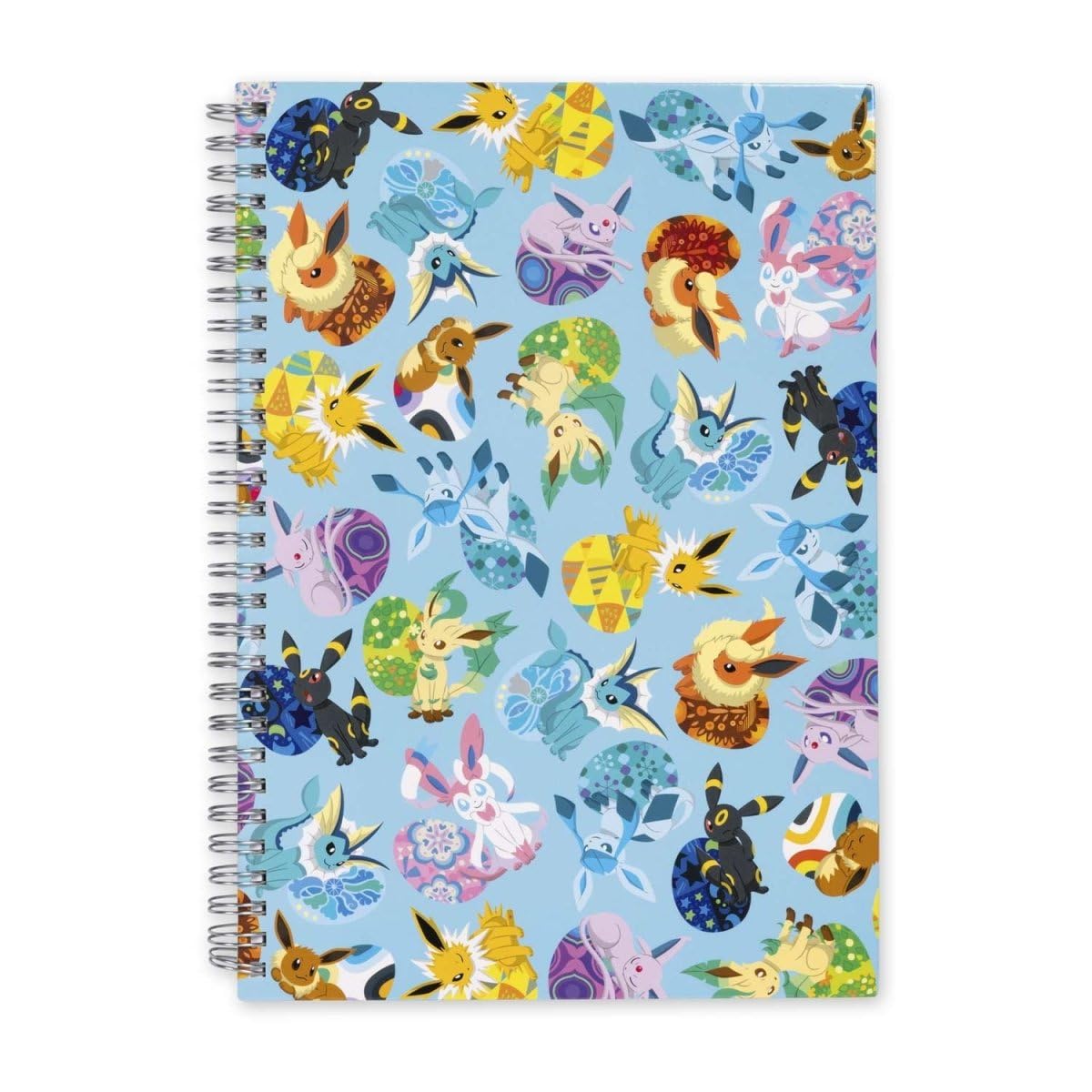 Pokémon Center: Eevee Essences Spiral Notebook (200 Pages ...