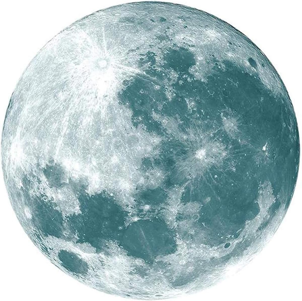 Amazon.com: Moon Wall Decal Room Decor - Bedroom Wall Stickers - Moon ...