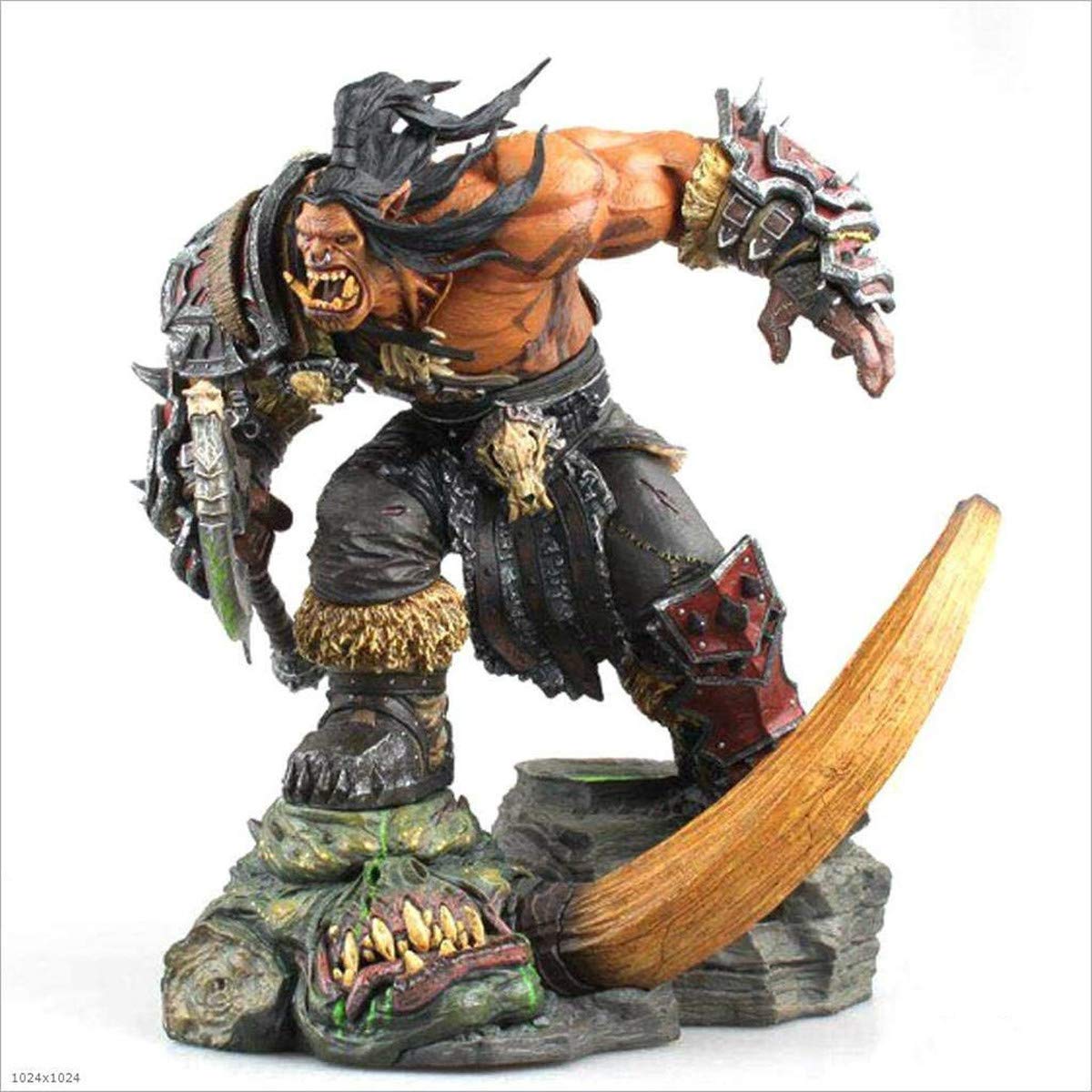 Buy CHUN World of Warcraft Wow Garrosh Hellscream Figure Statue - 24CM ...