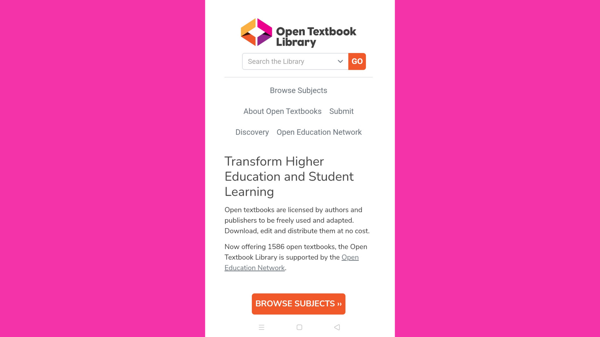 Open Textbook Library app - App on Amazon Appstore