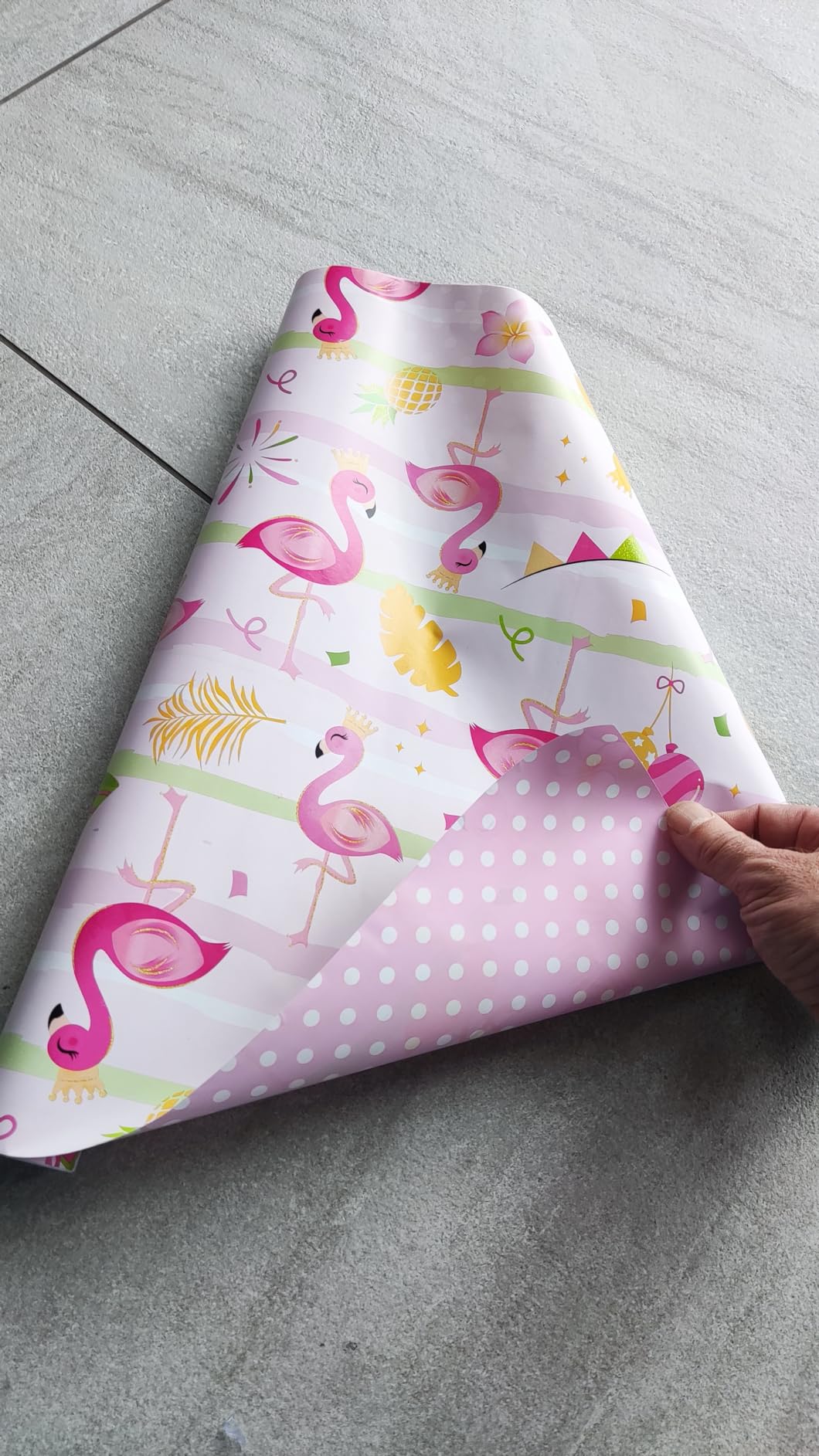 WERNNSAI Cat Wrapping Paper-1 Roll 43.2cm x 10m Reversible Birthday ...