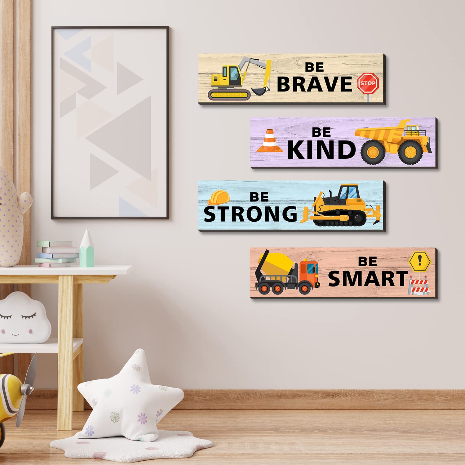 Construction Themed Room Decor Before & After: A Cute Camping Themed