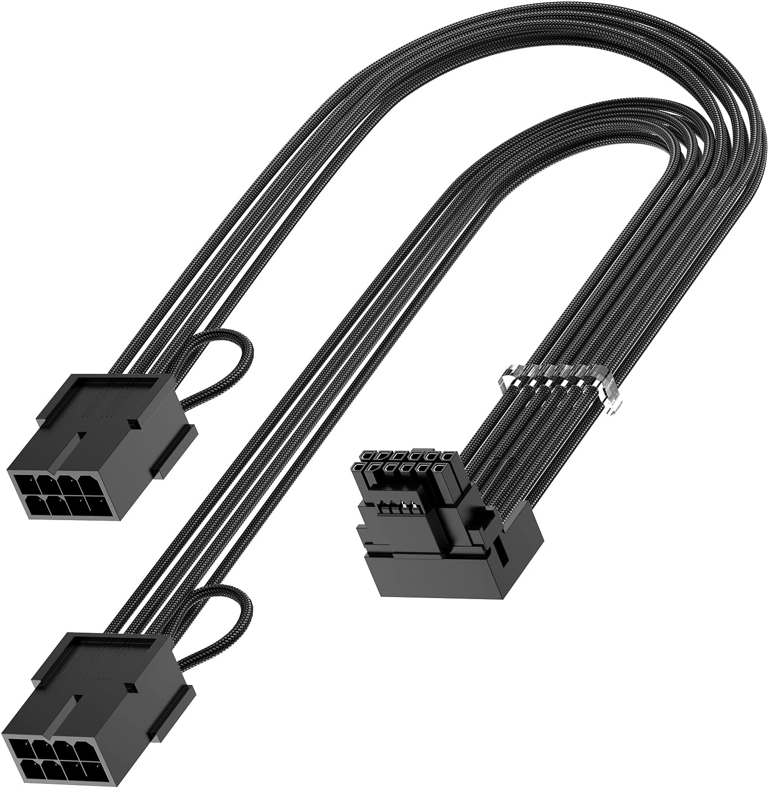 Amazon.com: JOYJOM 16Pin GPU Cable to 3X 8Pin Pcie - 16AWG PCIE 5.0 12VHPWR 600W 90 Degree Right ...