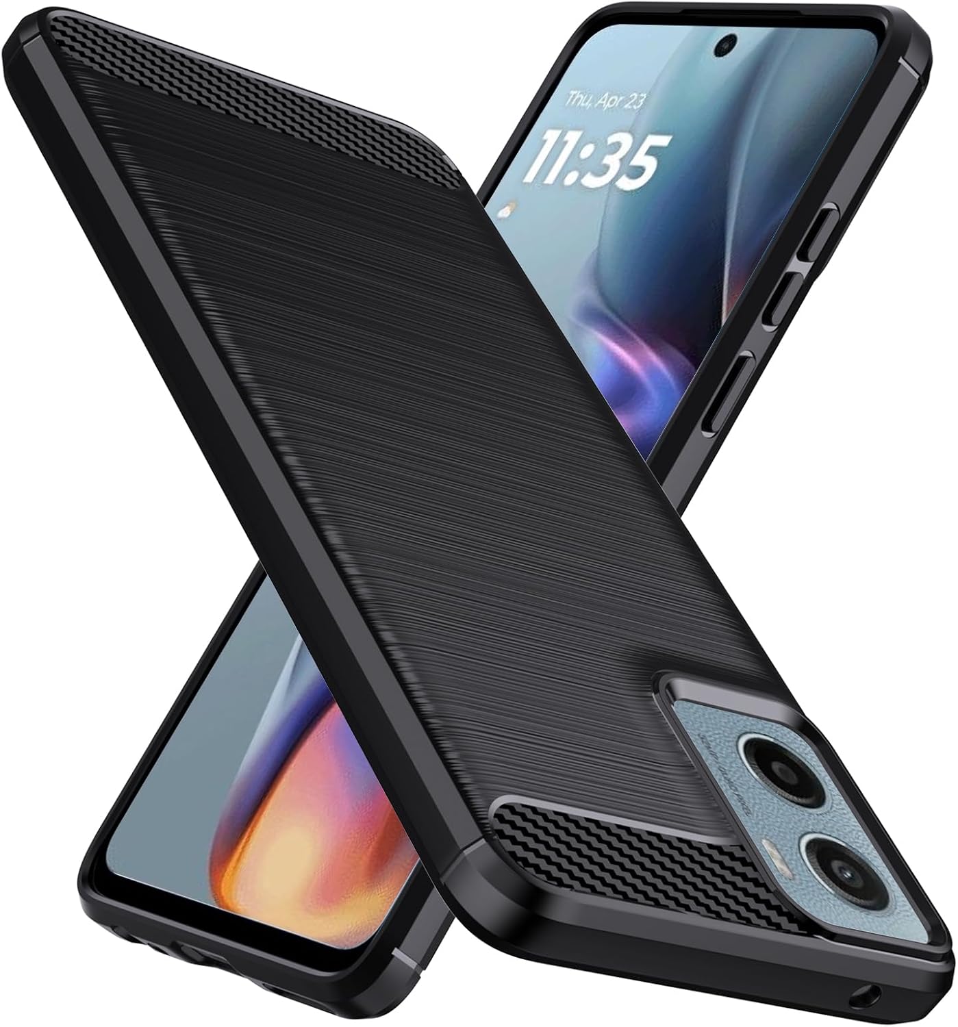 Natbok Case for Motorola Moto E15/G05, Military-Grade Shockproof ...