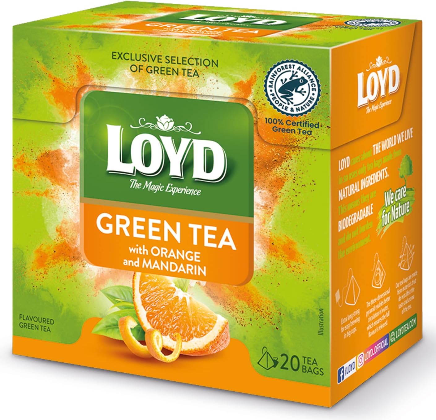Amazon.com : Loyd the Magic Experience Flavoured Fruit Tea Pineapple ...