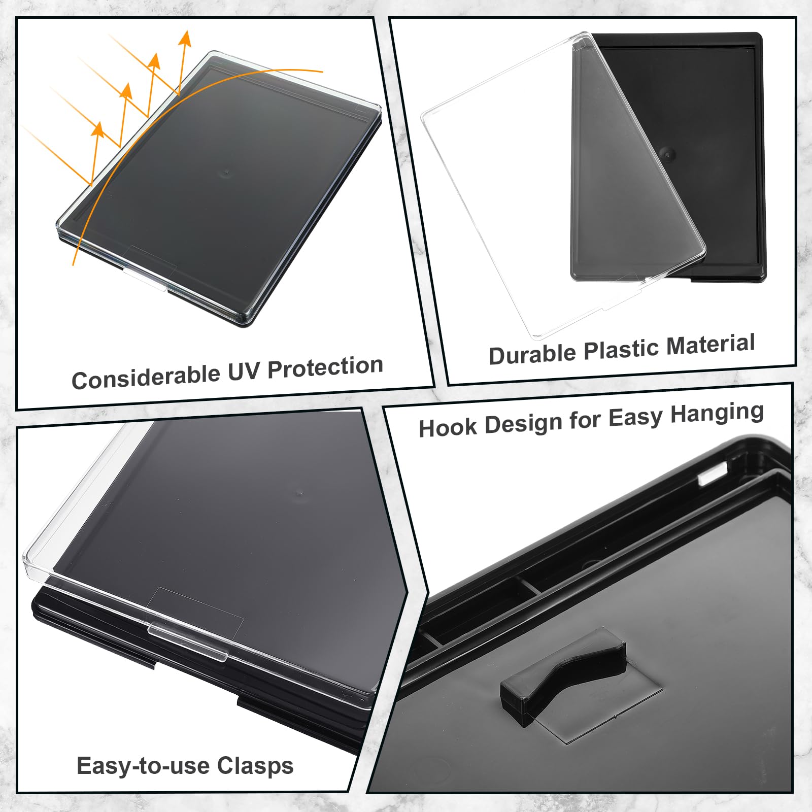 Snapklik.com : 8 Pack Comic Book Frame 8.6 X 11.8, UV Protection Comic ...