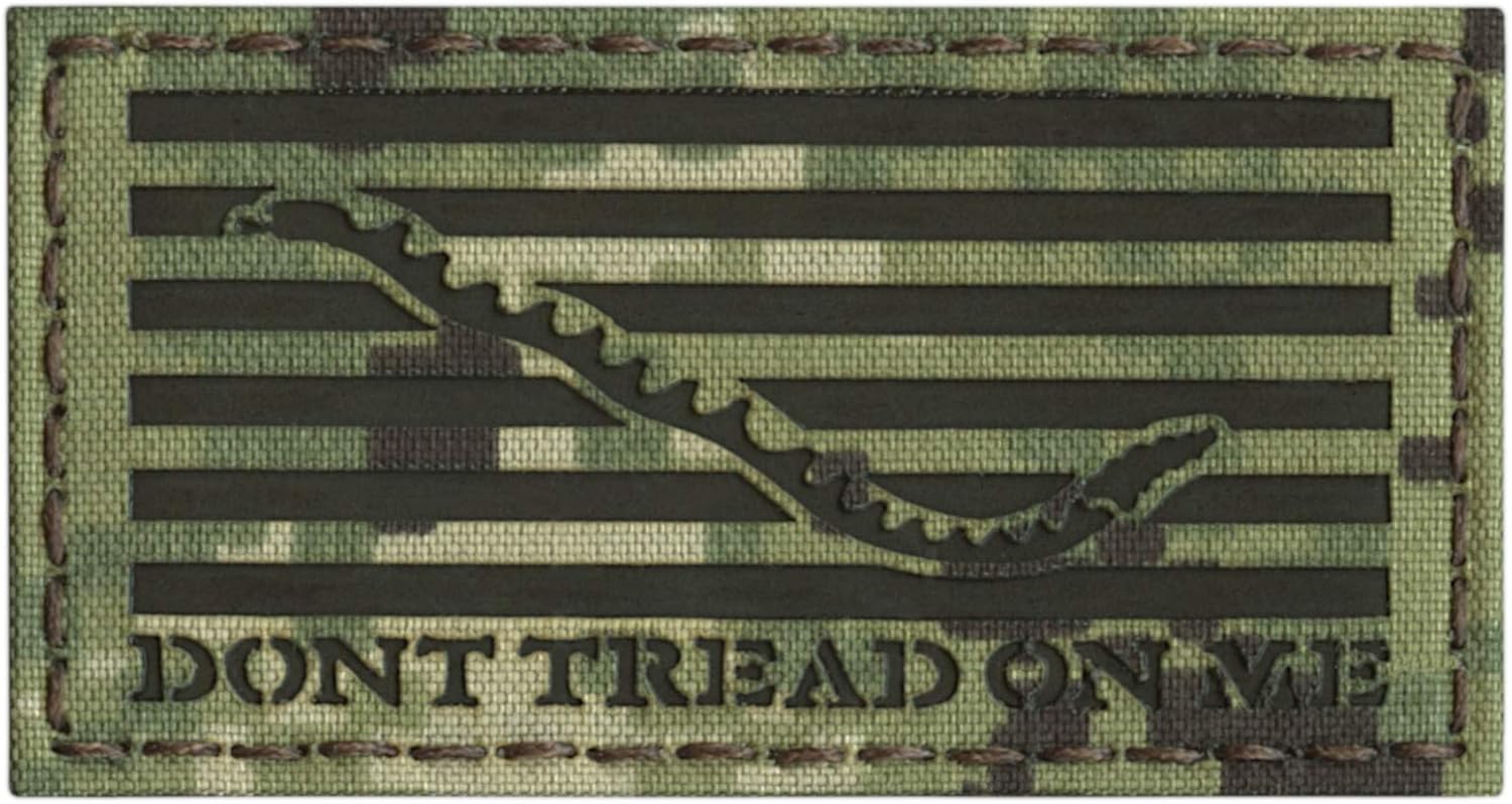 IR Bundle Set of 2 Patches 2-1/8×4 inch USA reversed flag And First ...