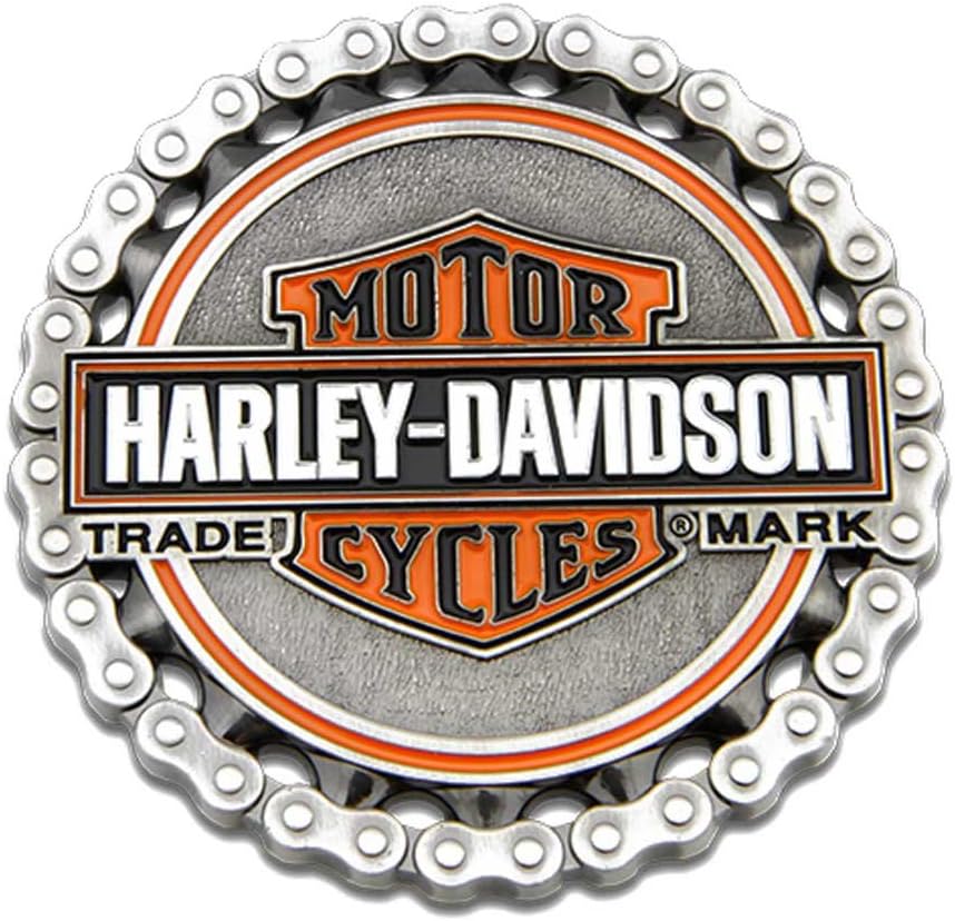Amazon.com: Harley-Davidson Trademark B&S Chain Heavy-Duty Metal Magnet ...