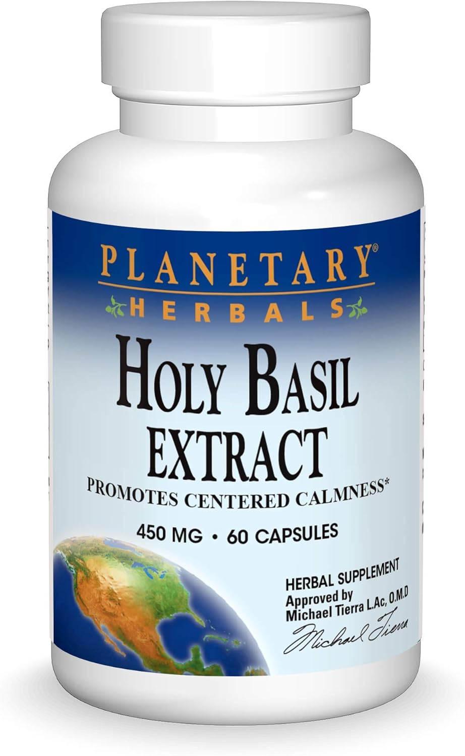 Amazon.com: Planetary Herbals Holy Basil Capsules, 60 Count : Health ...