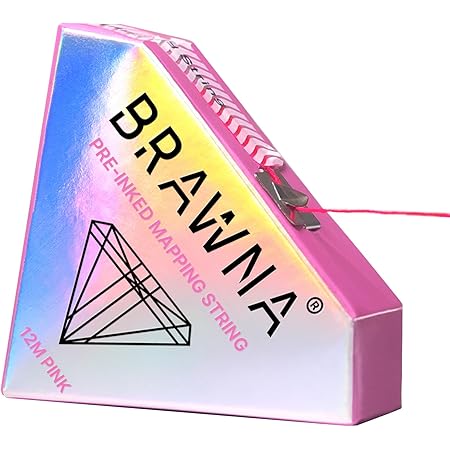 Amazon.com : Ink Permanent White Brow Mapping String [100 Ft Bottles ...