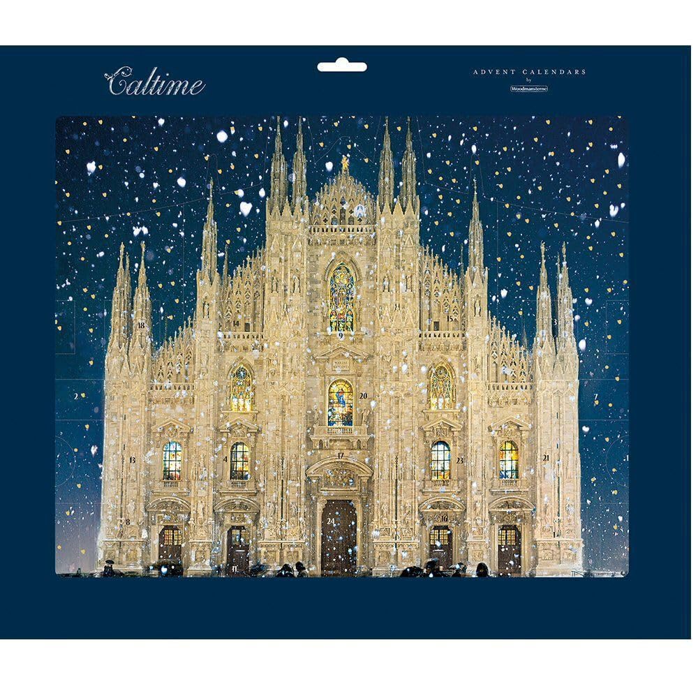 Caltime Milan Cathedral Large Traditional Christmas Advent Calendar 18 ...