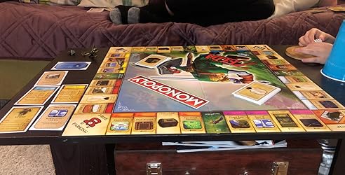 Amazon.com: Monopoly Legend of Zelda Collectors Edition Board Game Ages ...