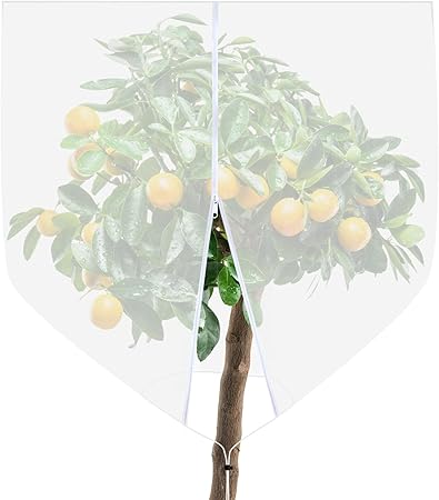 Amazon.com : Fruit Protection Bags, Cookmaster 5.9x6.56FT Garden Netting with Zipper and ...