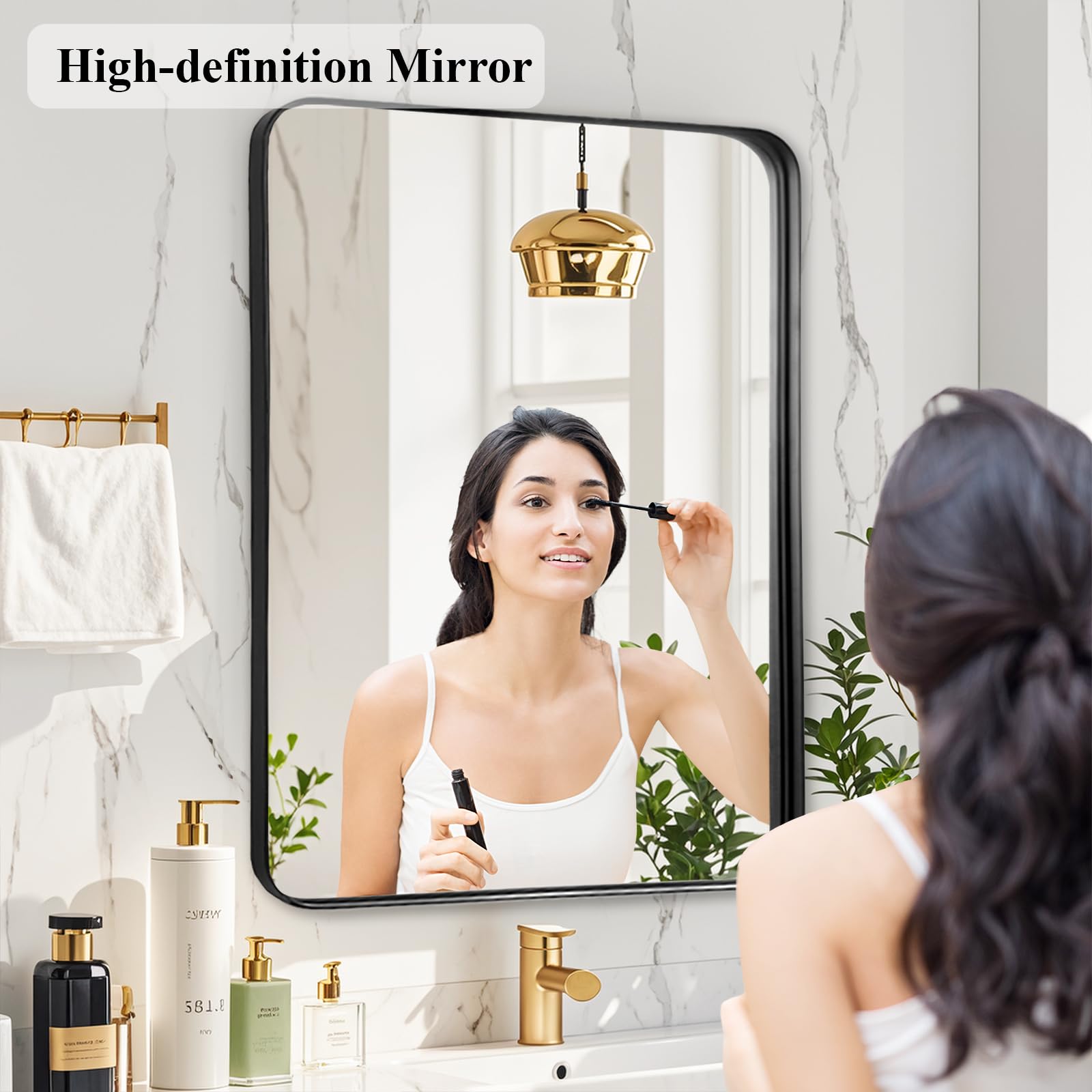 Snapklik.com : Fabuday Bathroom Mirrors For Over Sink - 24x30 Inch ...