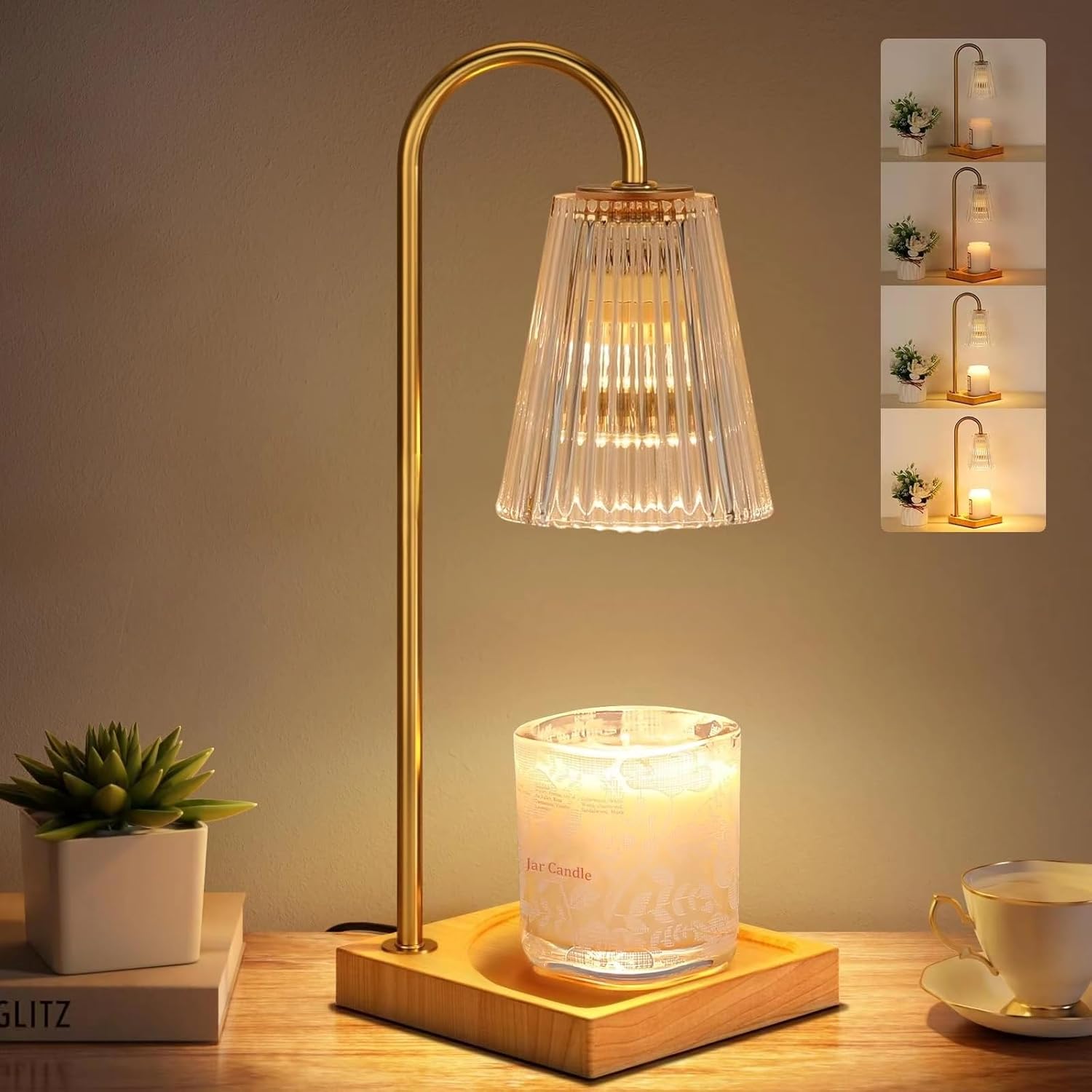 Candle Warmer Lamp Australia, Table Lamp with Dimmable and Timer for ...