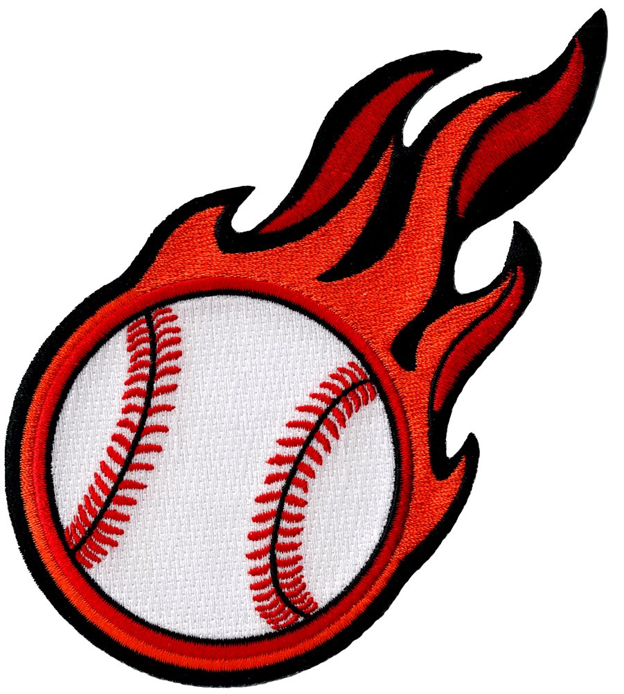 Flaming Baseball