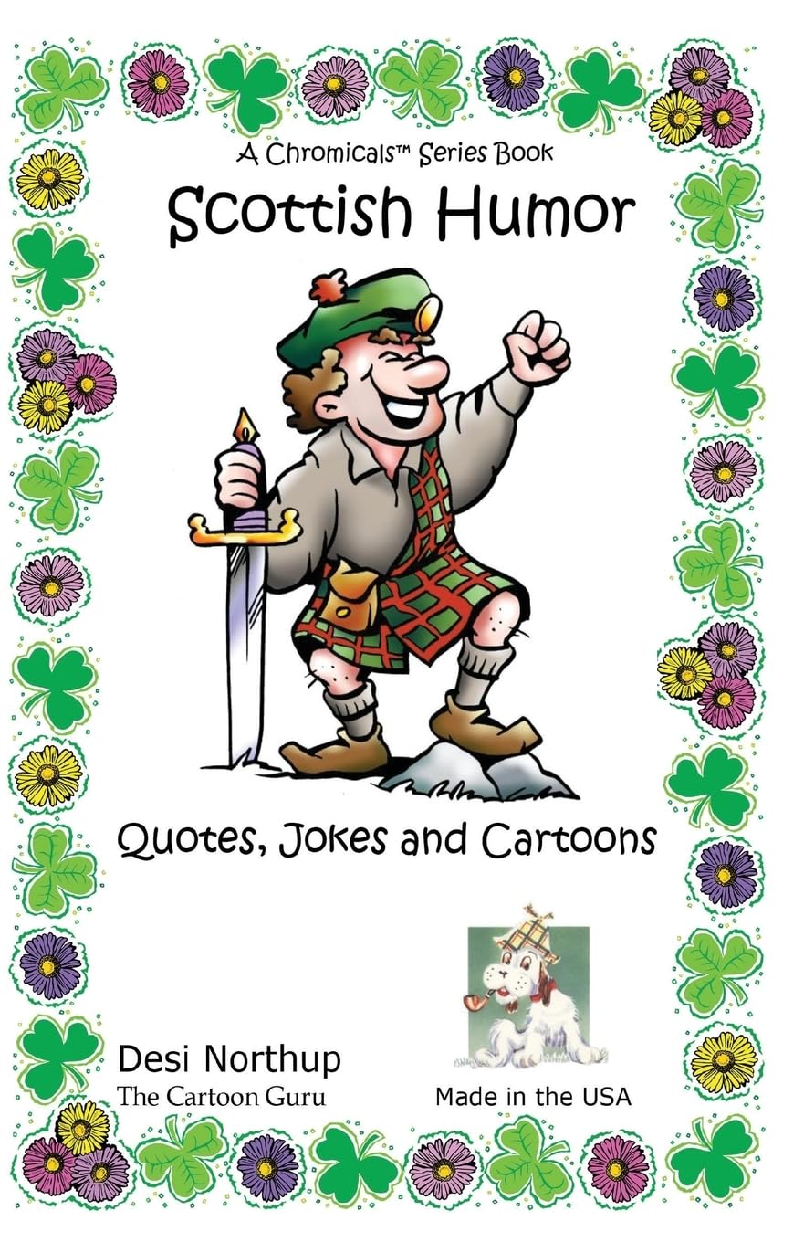 Scottish Humor: Quotes, Jokes & Cartoons in Black and White: Northup ...