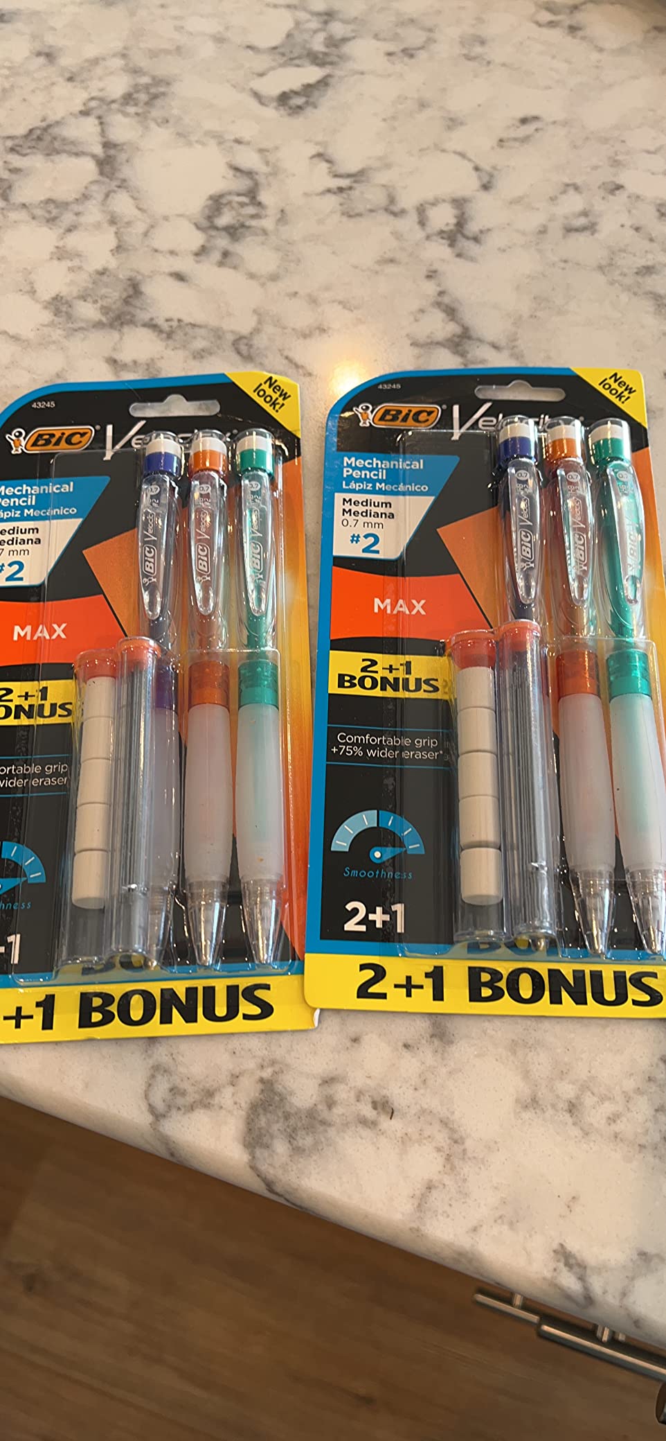 $4/mo - Finance BIC MPMX7P51 Velocity Max Pencil, HB2, No. 2, 0.7 mm ...