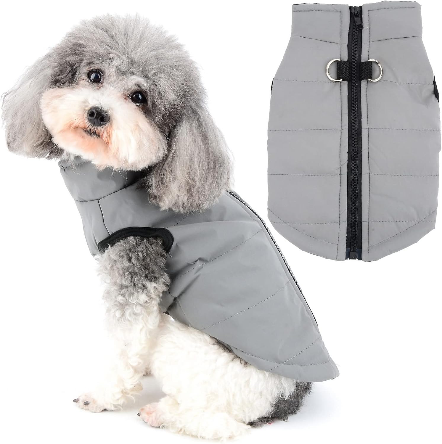 Zunea Dog Jacket Coat for Small Dogs Cats Winter Warm Puppy Clothes ...