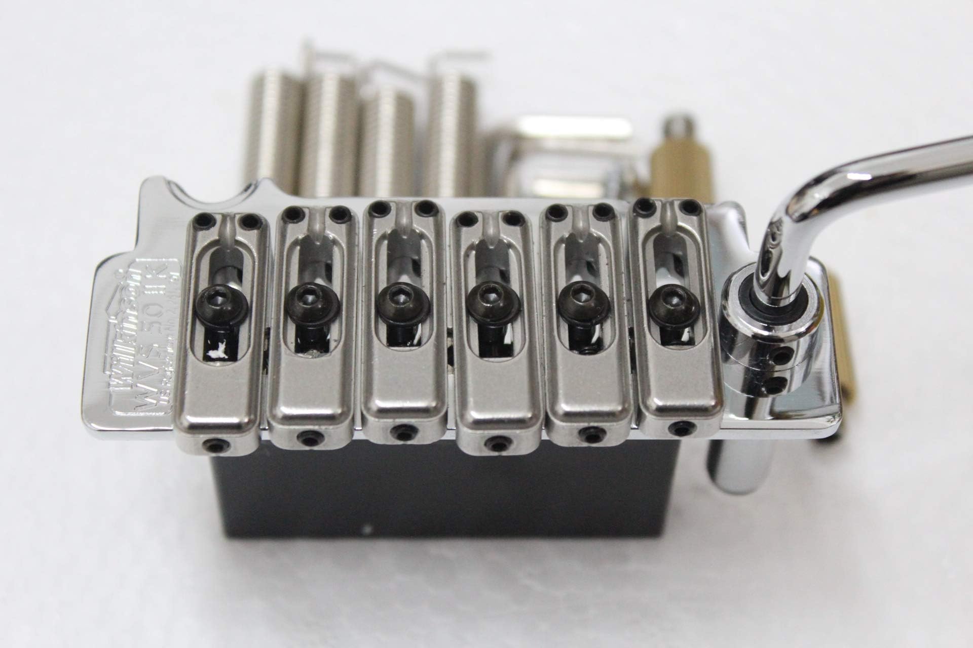Amazon.com: New Wilkinson WVS 50 II K guitar tremolo bridge kit Chrome ...