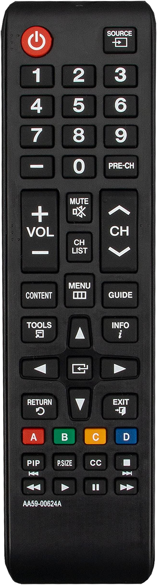 Amazon.com: AA59-00465A Replaced Remote fit for Samsung LED TV HE40A ...