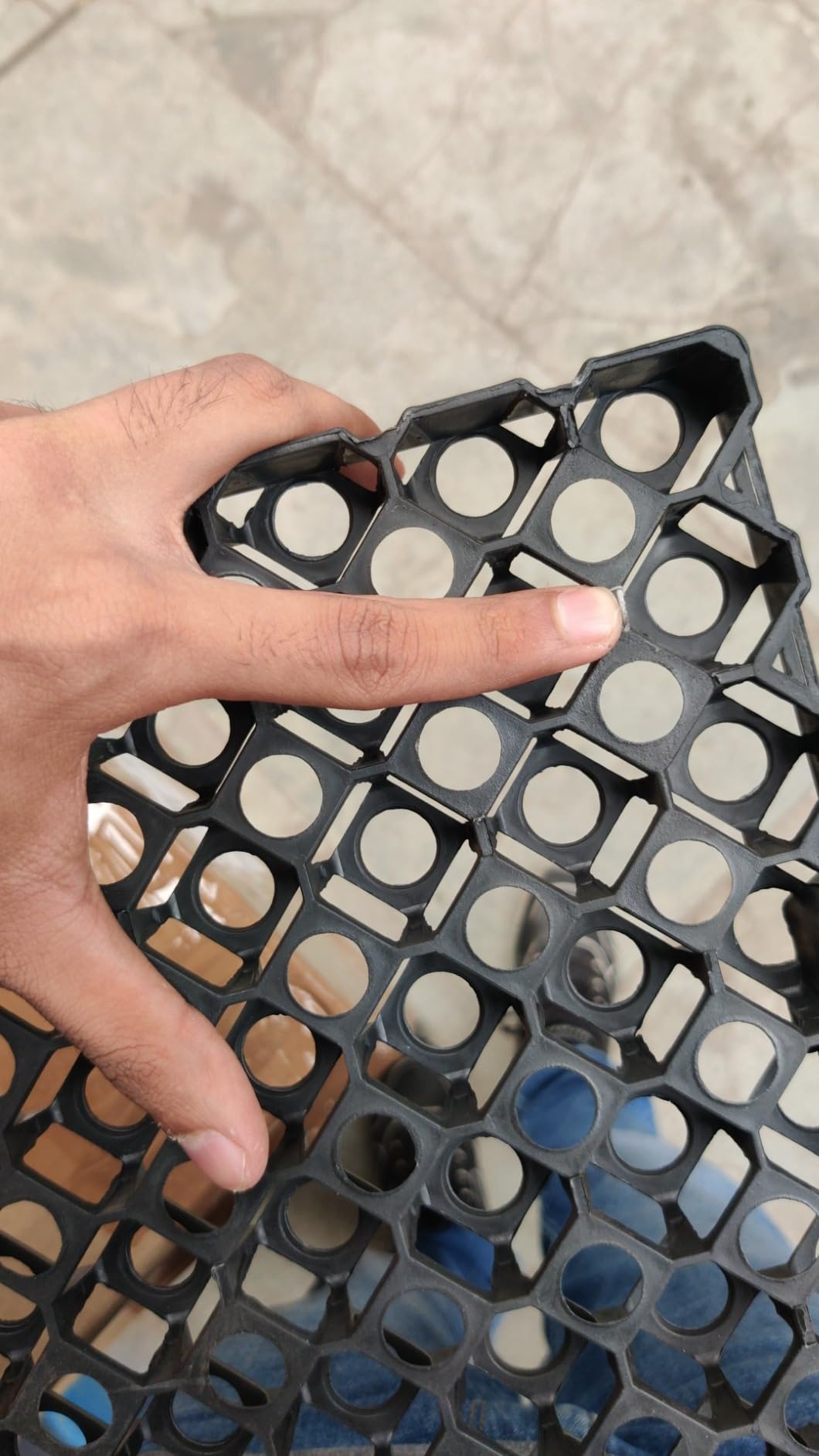 Jaypee Heavy Duty Drainage Cell Mats (Thickness: 30 mm) for Terrace ...