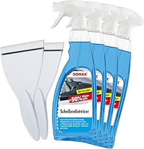 detailmate Auto Scheibenenteiser Set | 4X Sonax Scheiben Enteiser Spray ...