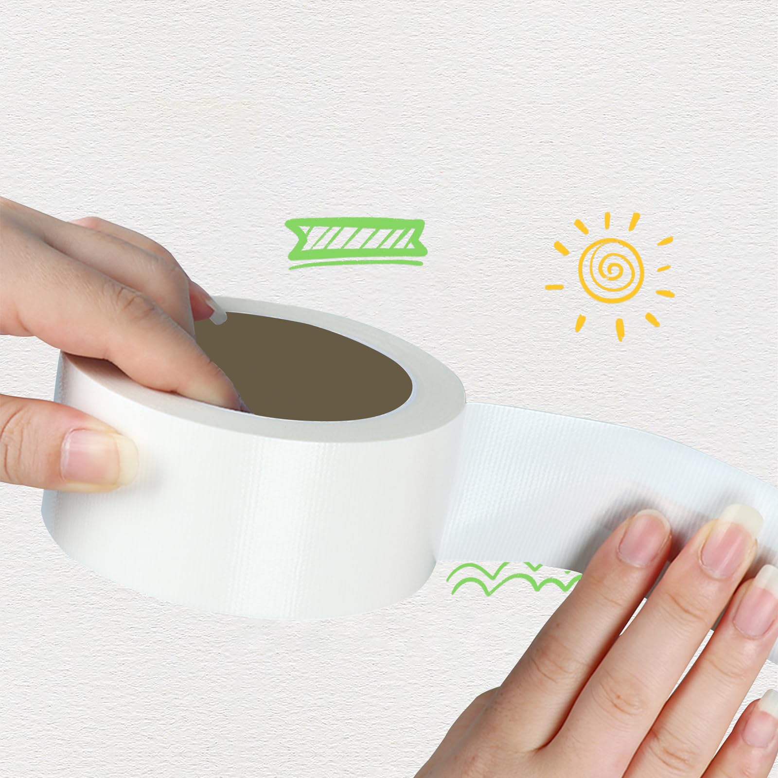 Snapklik.com : Self Adhesive Stress Crack Tape, 65.6 Ft X 2.4 Inch ...