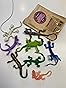 Amazon.com: Lizards Toys,8 Piece Mini Rubber Lizard Set,Super Stretches ...