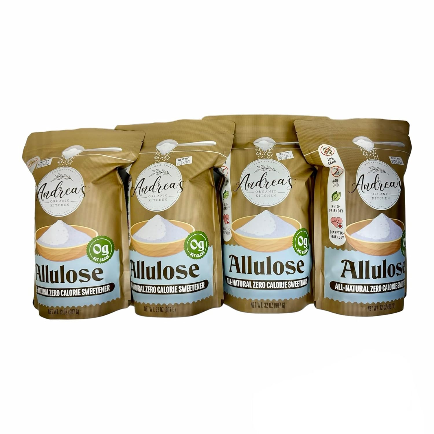 Amazon.com : 8 lbs Allulose (4x2lb bags) : Grocery & Gourmet Food