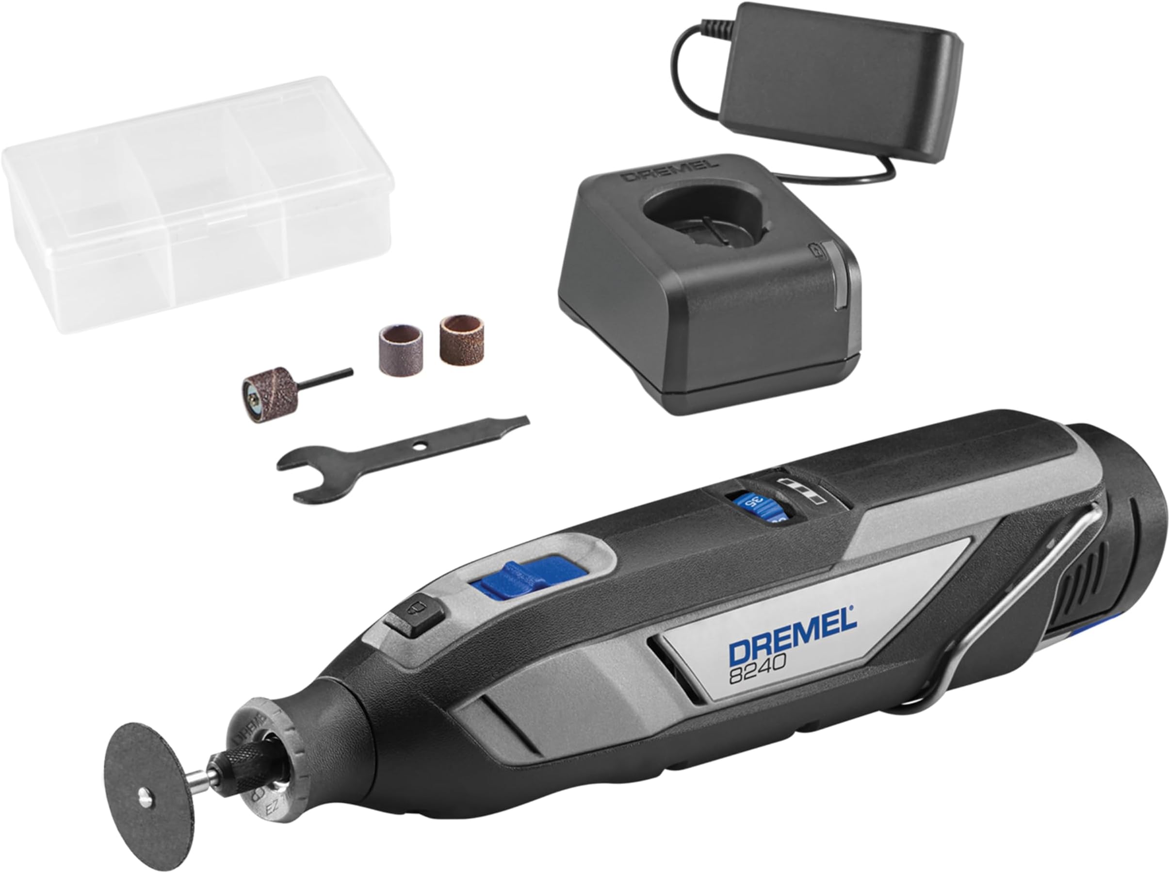 Dremel 8240 Cordless Rotary Tool 12V 2Ah Lithium-ion Battery, Multitool ...