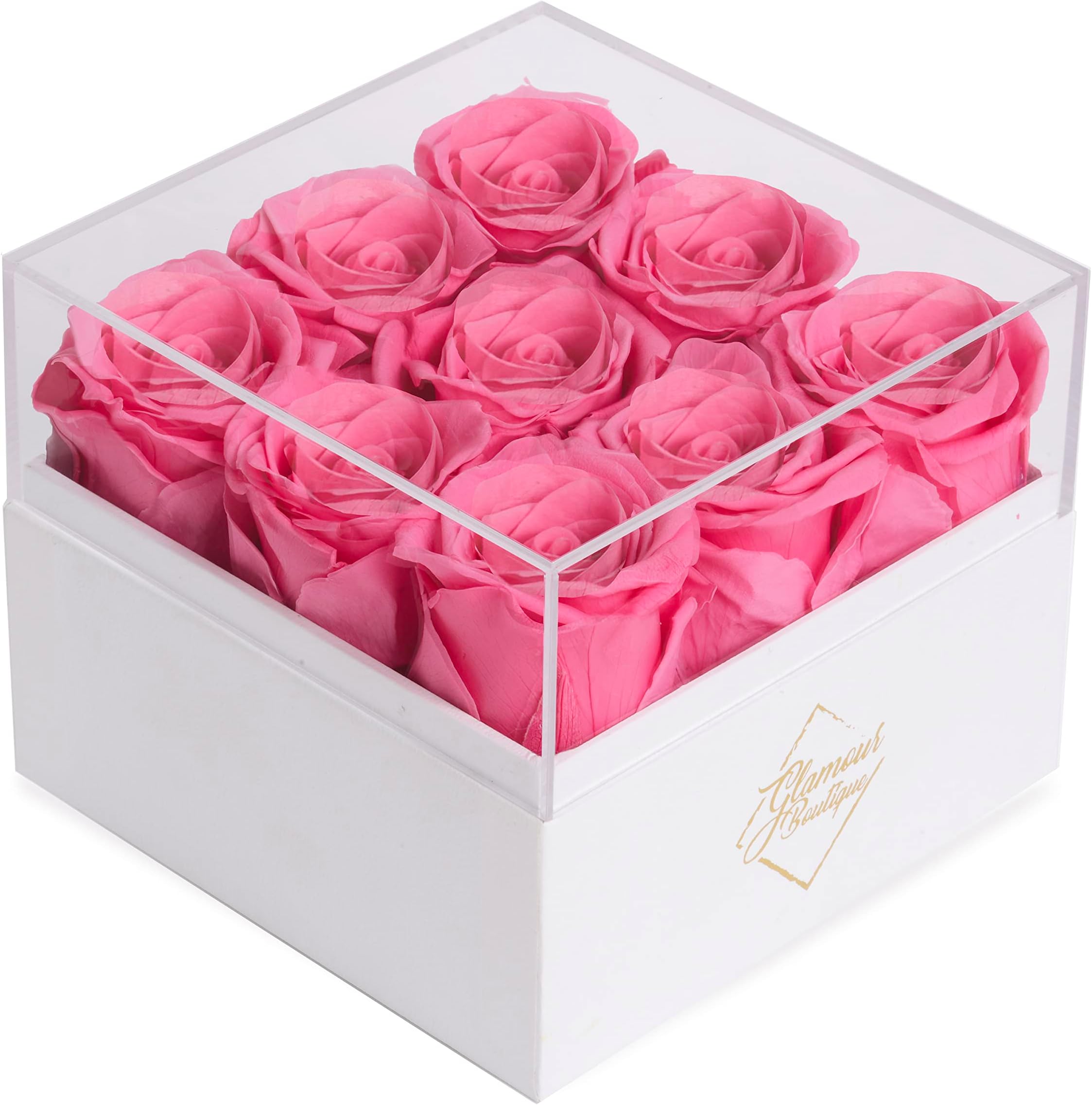 Amazon.com: Perfectione Roses Luxury Preserved Roses in a Box, Forever ...